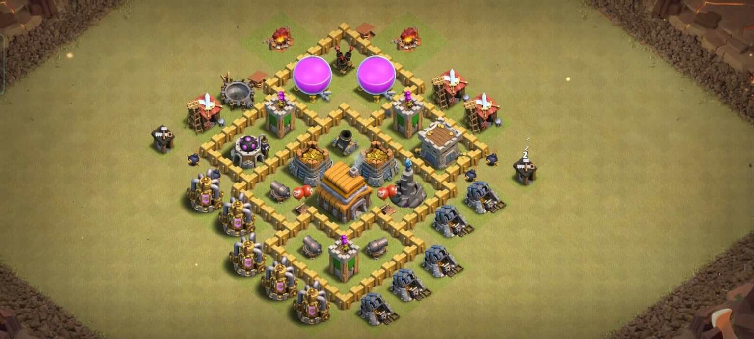 40+ Best Town Hall 5 Base Designs (2025) War, Farming, Hybrid, Trophy ...