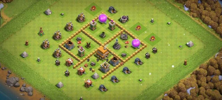 40+ Best Town Hall 5 Base Designs (2025) War, Farming, Hybrid, Trophy ...