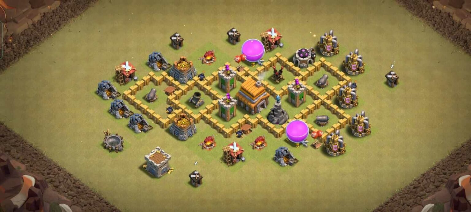 40+ Best Town Hall 5 Base Designs (2025) War, Farming, Hybrid, Trophy ...