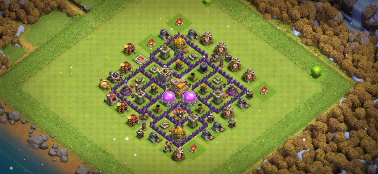 50+ Best TH7 Defense Base Links (2025) New Town Hall 7 Anti 2 Star ...