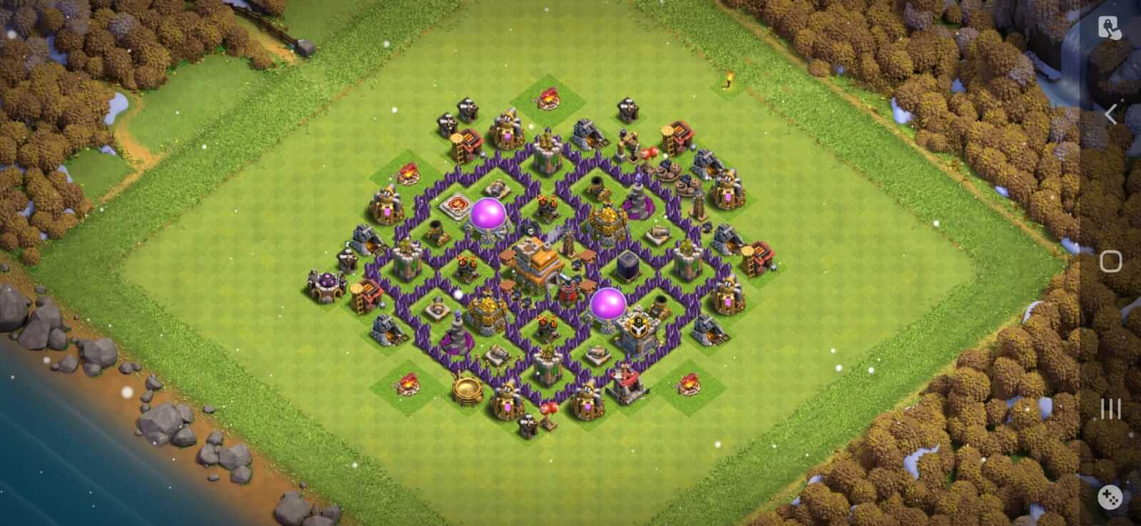 50+ Best TH7 Farming Bases Links (2025) Town Hall 7 Anti Everything ...