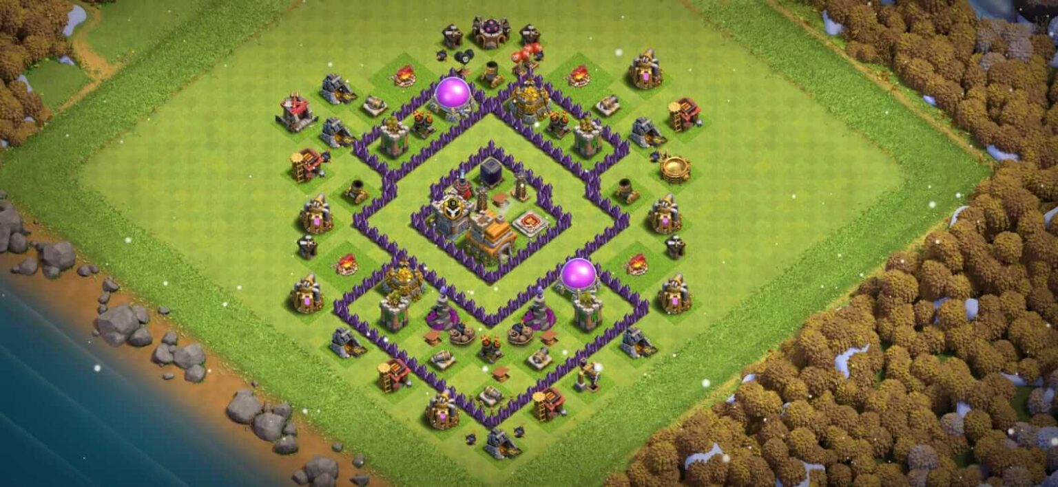 50+ Best TH7 Farming Bases Links (2025) Town Hall 7 Anti Everything ...