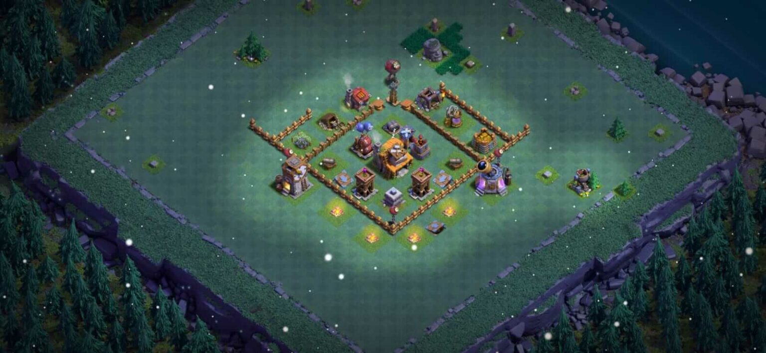 45+ Best Builder Hall 4 Base Links (2025) Anti 1 Star BH4 Designs ...