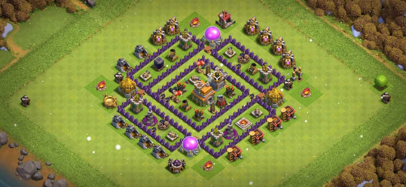 50+ Best TH7 Defense Base Links (2025) New Town Hall 7 Anti 2 Star ...