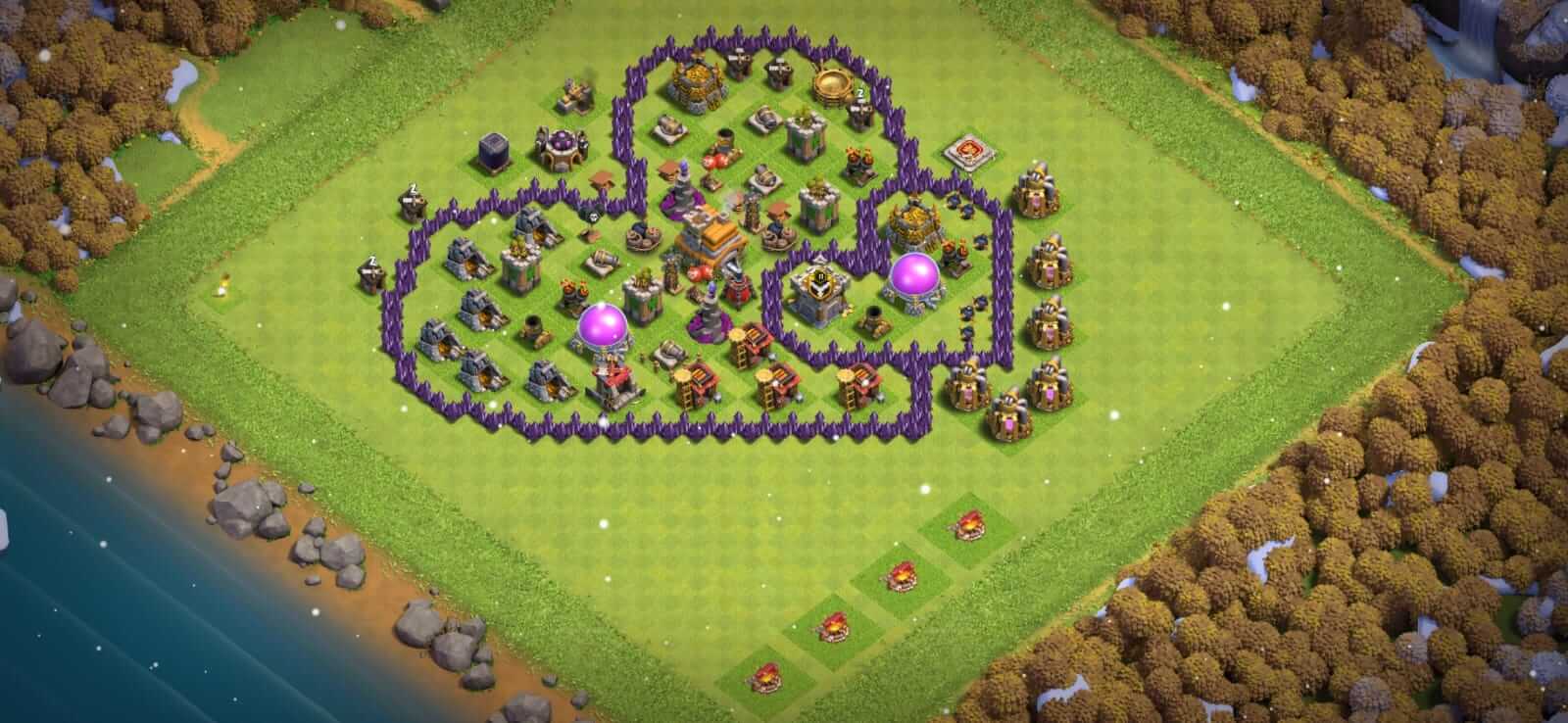 30+ Troll TH7 Funny Bases (2025) Links for Town Hall 7 Designs ...