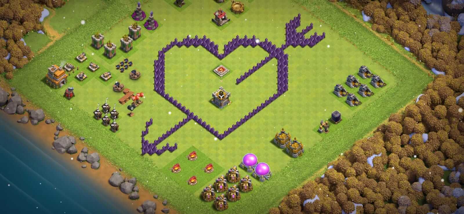 30+ Troll TH7 Funny Bases (2025) Links for Town Hall 7 Designs ...