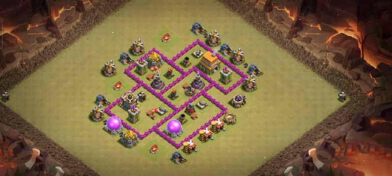 50+ Best Town Hall 6 War Base Designs (2025) TH6 Layouts for Clan Wars ...