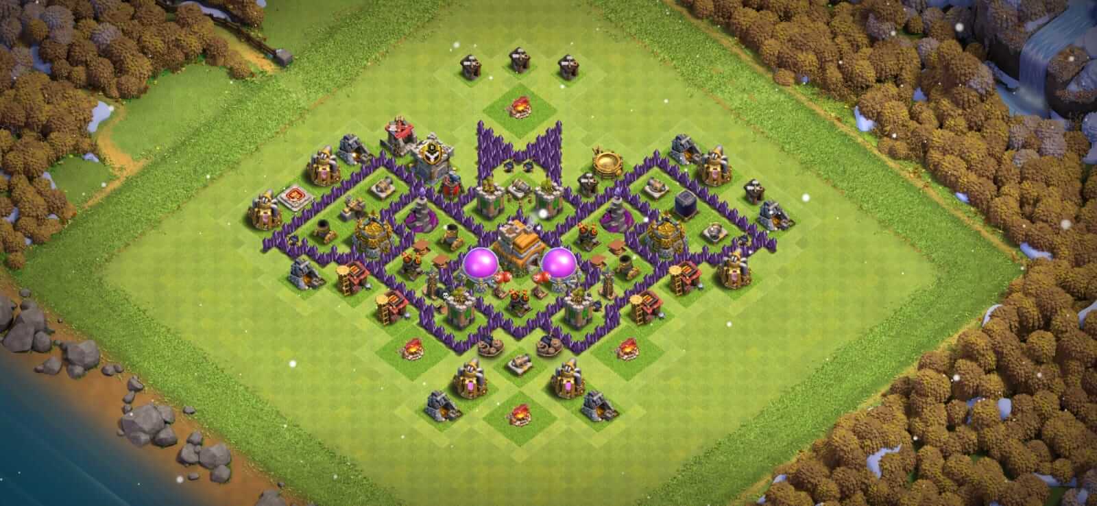 30+ Troll TH7 Funny Bases (2025) Links for Town Hall 7 Designs ...