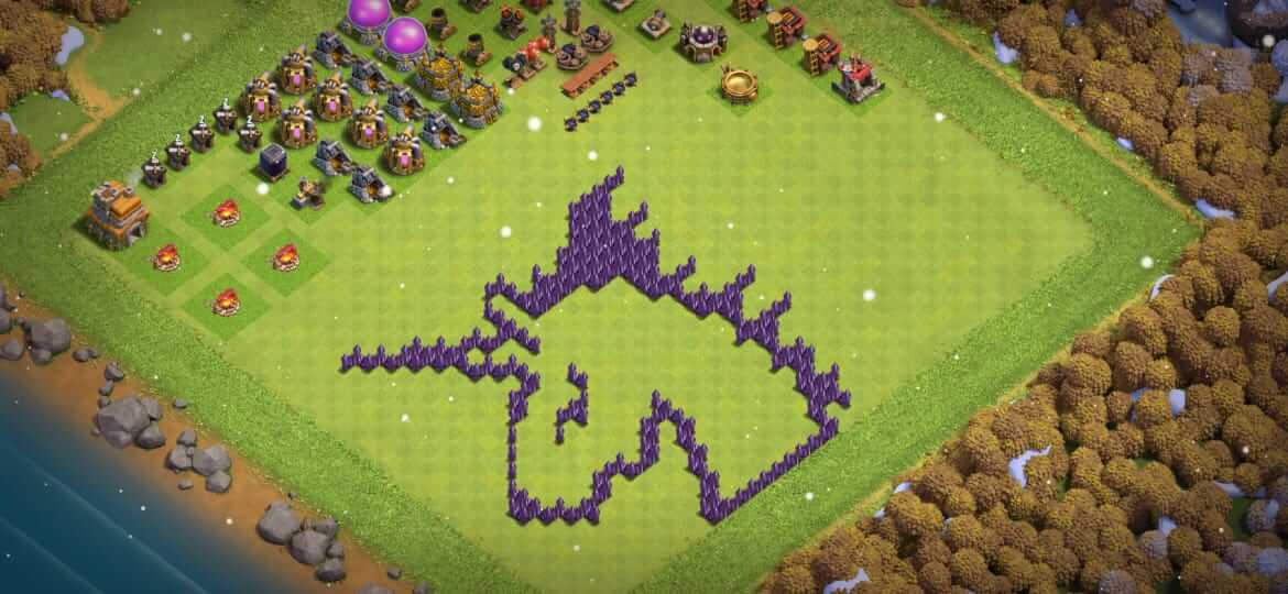 30+ Troll TH7 Funny Bases (2025) Links for Town Hall 7 Designs ...