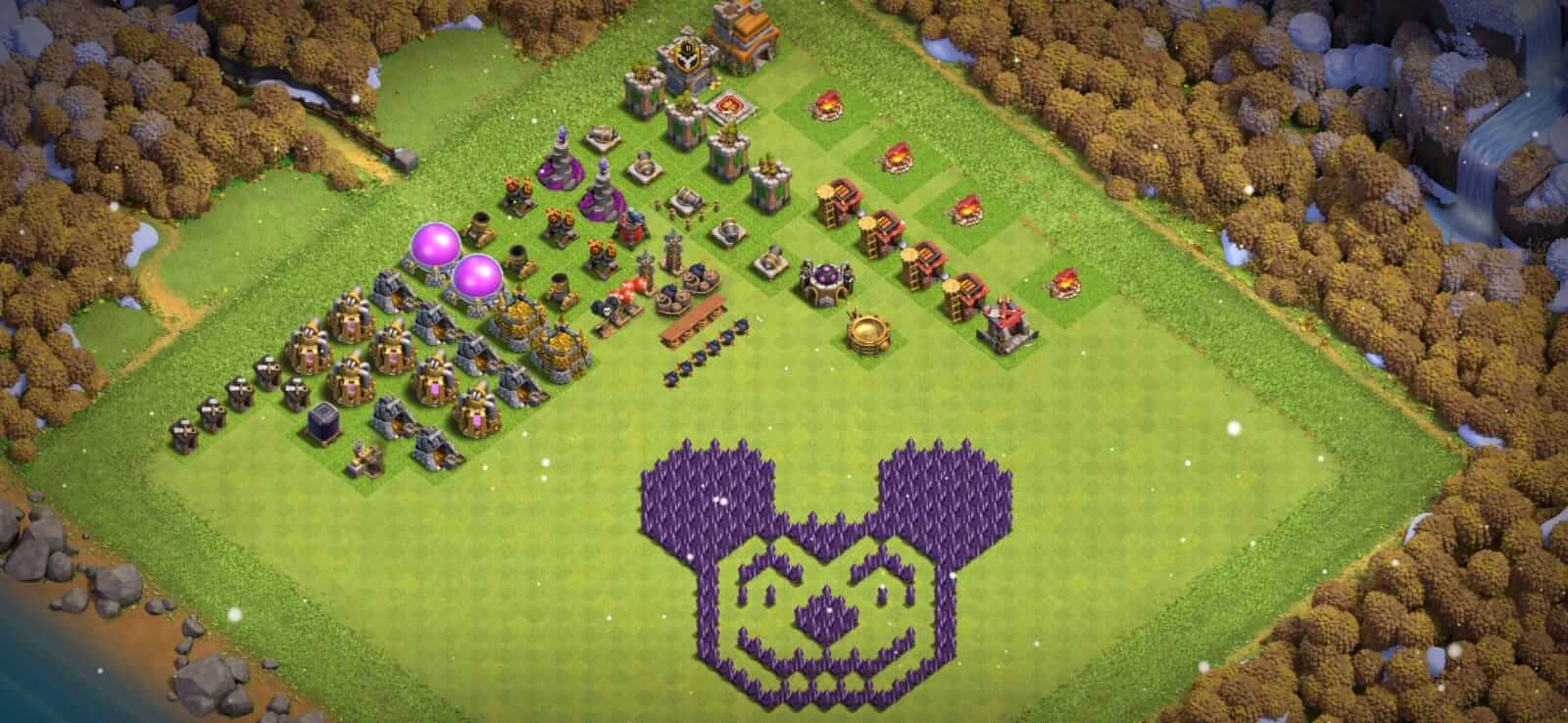 30+ Troll TH7 Funny Bases (2025) Links for Town Hall 7 Designs ...