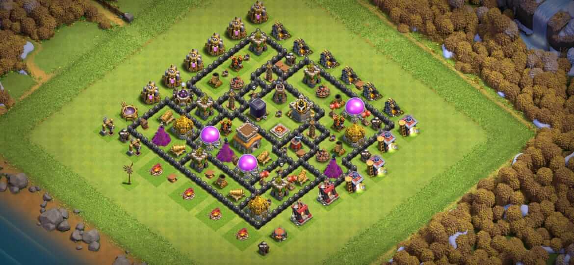 40+ Best TH8 Farming Base Copy Links (2023) Hybrid, Trophy Layouts ...