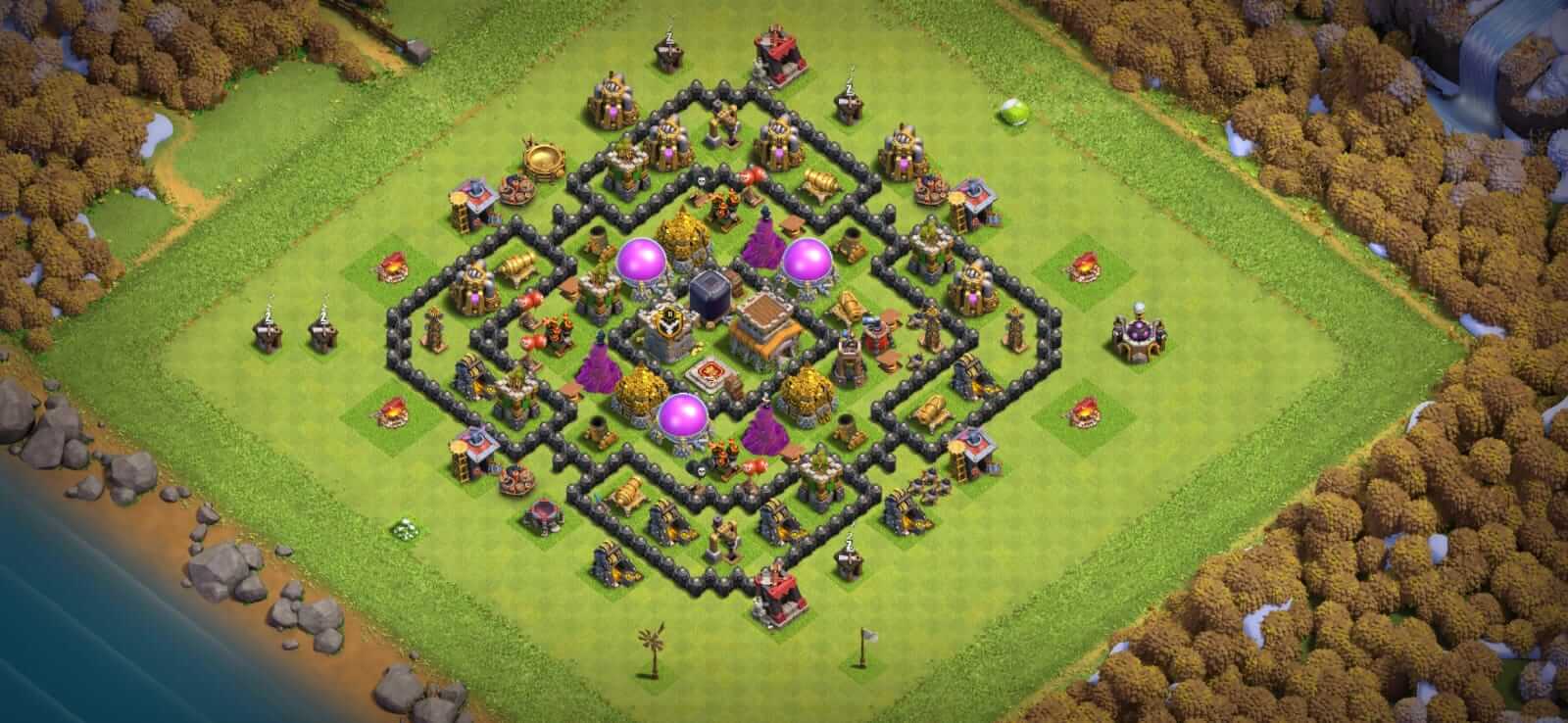 40+ Best Town Hall 8 Defense Base Links (2023) Copy Hybrid, Trophy Anti ...
