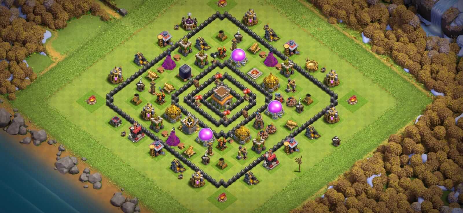 40+ Best TH8 Farming Base Copy Links (2023) Hybrid, Trophy Layouts ...