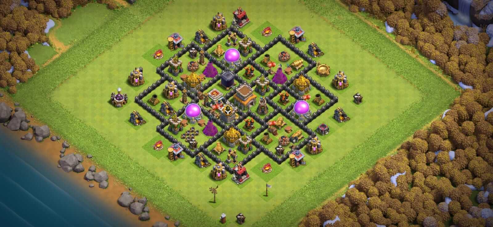 40+ Best TH8 Farming Base Copy Links (2023) Hybrid, Trophy Layouts ...