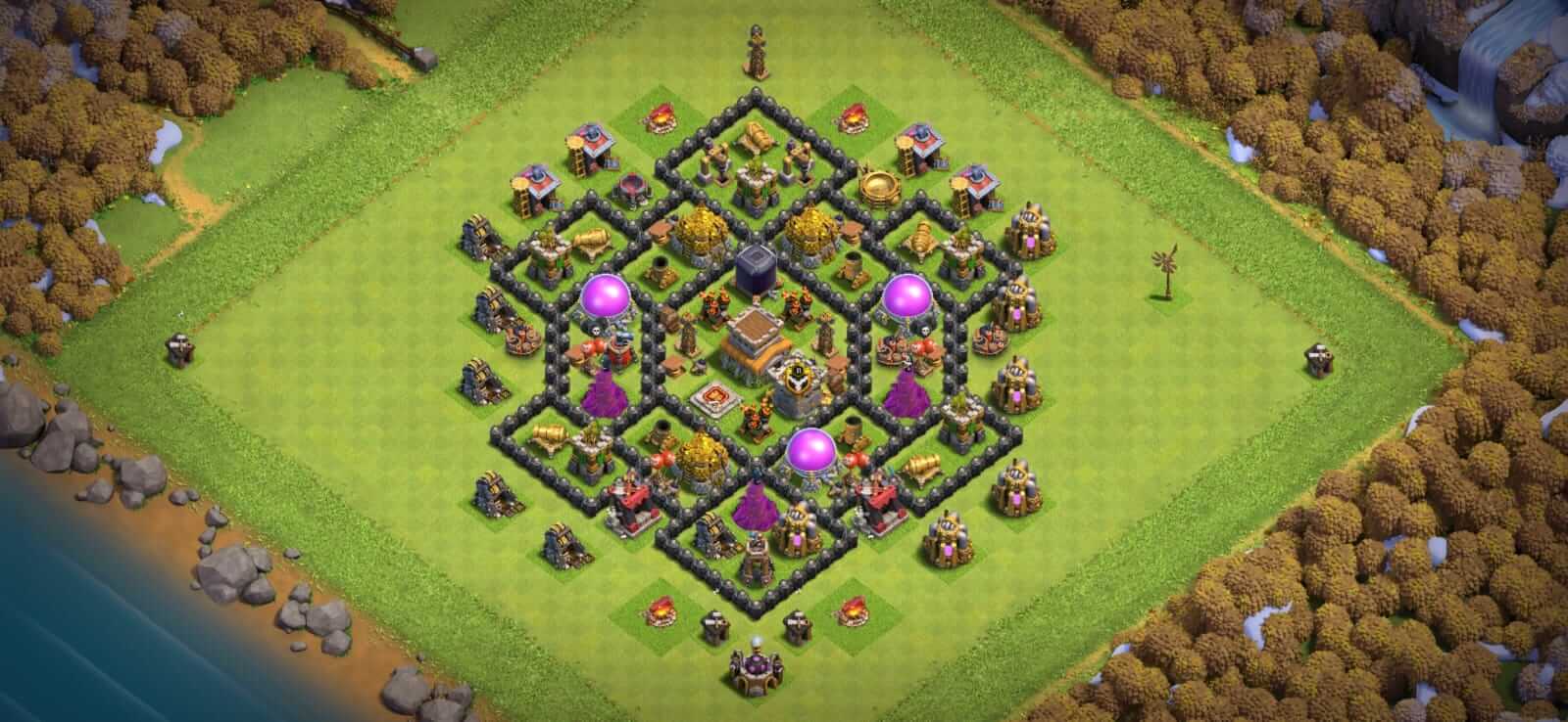 40+ Best TH8 Farming Base Copy Links (2023) Hybrid, Trophy Layouts ...