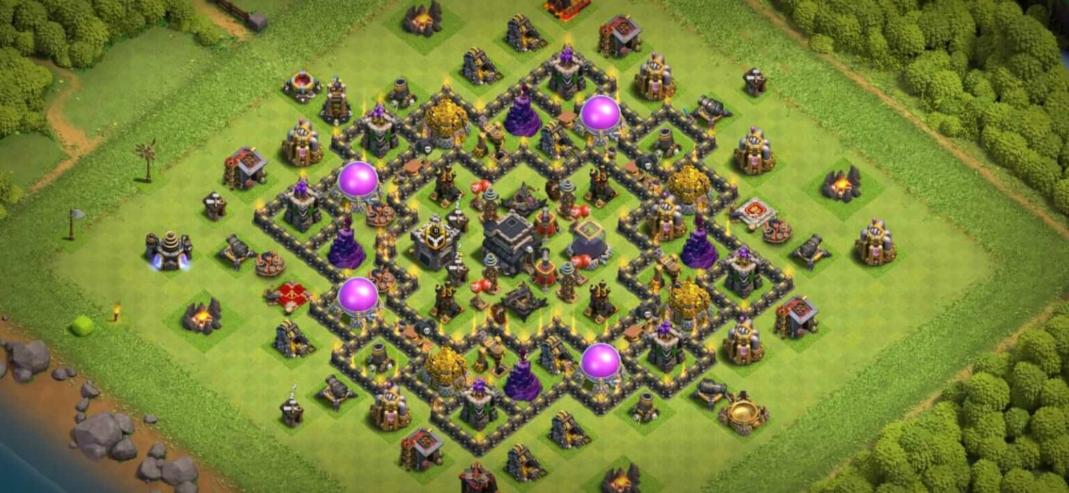 40+ Best TH9 Defense Base Links (2023) Copy Trophy Pushing Layouts ...