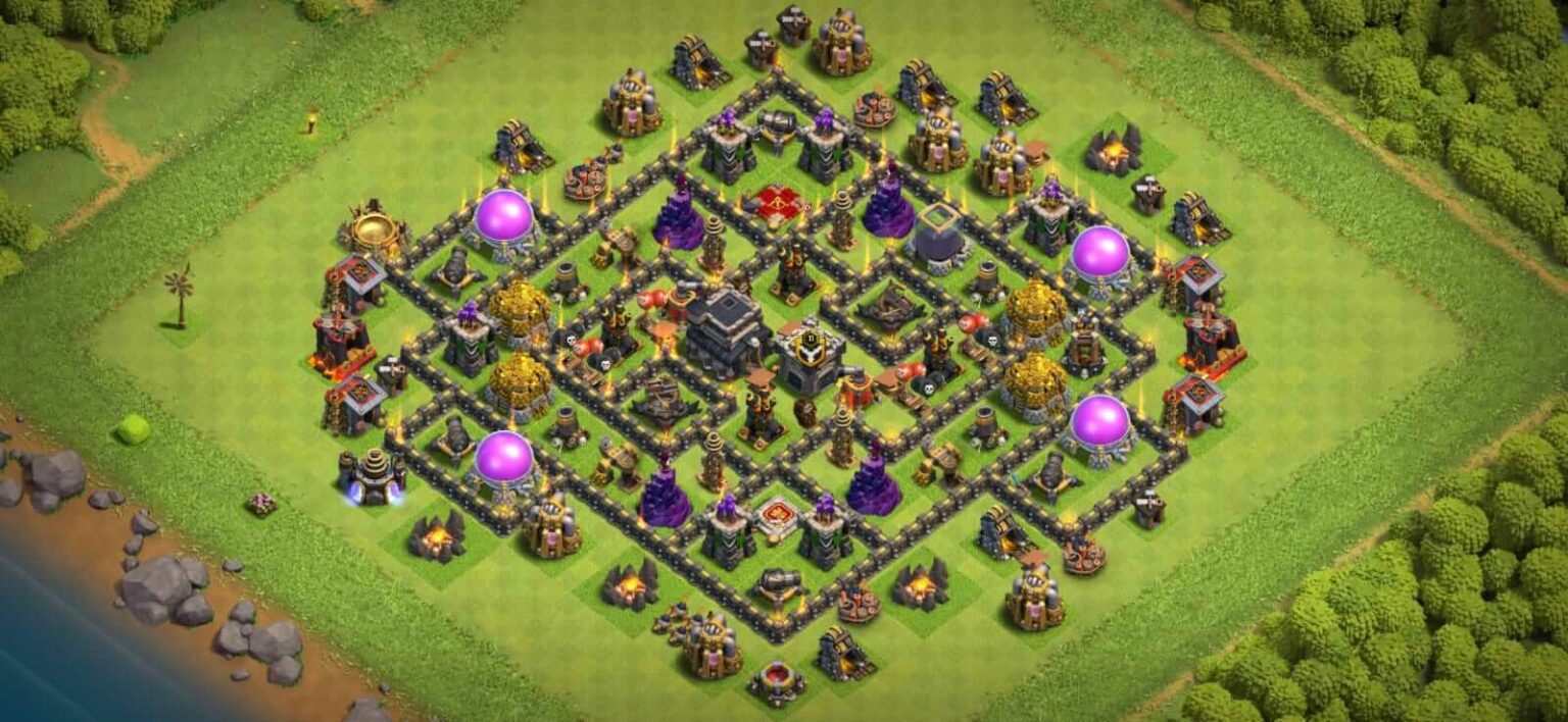 40+ Best TH9 Defense Base Links (2023) Copy Trophy Pushing Layouts ...