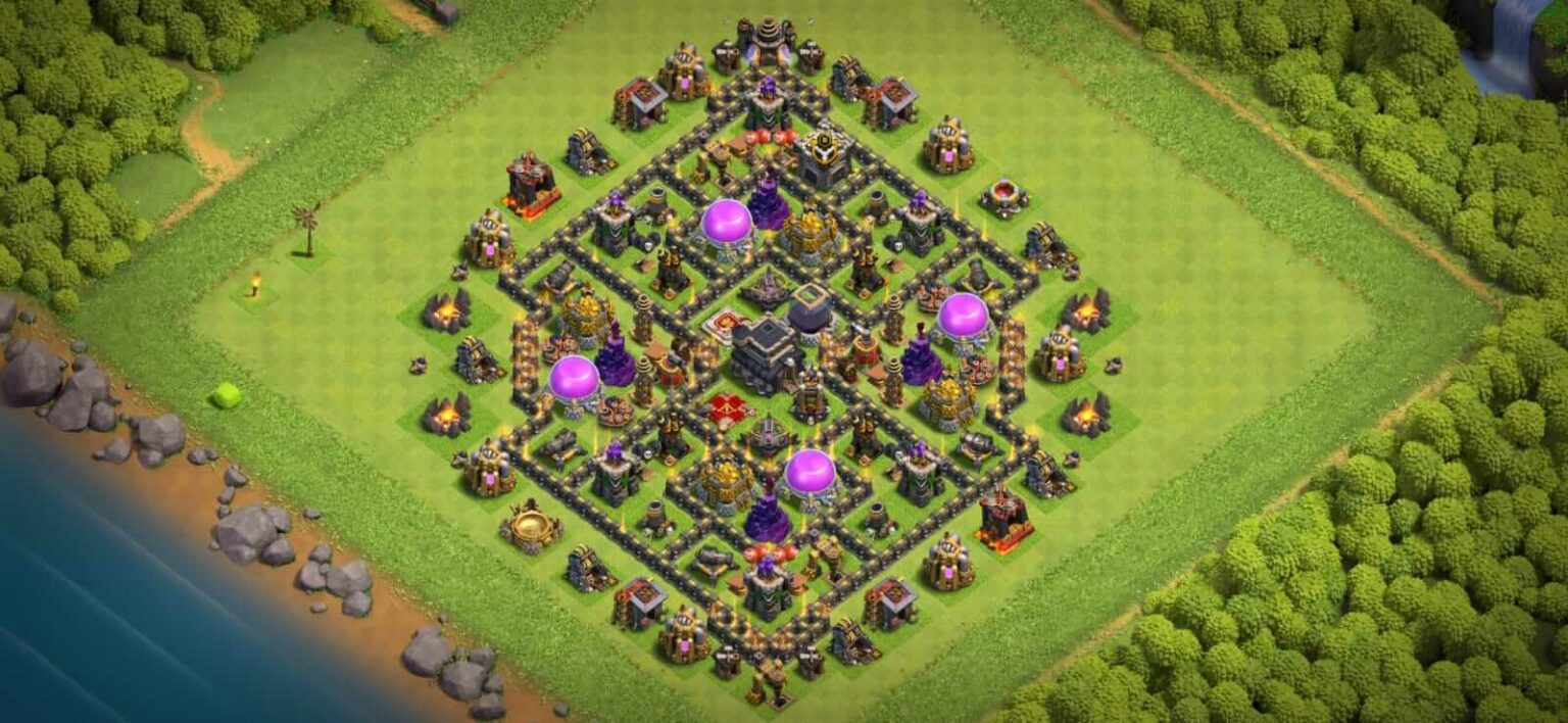 50+ Best TH9 Farming Base Links (2023) Copy Layouts of Anti Everything ...