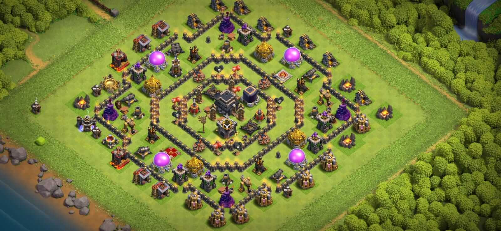 40+ Best TH9 Defense Base Links (2023) Copy Trophy Pushing Layouts ...