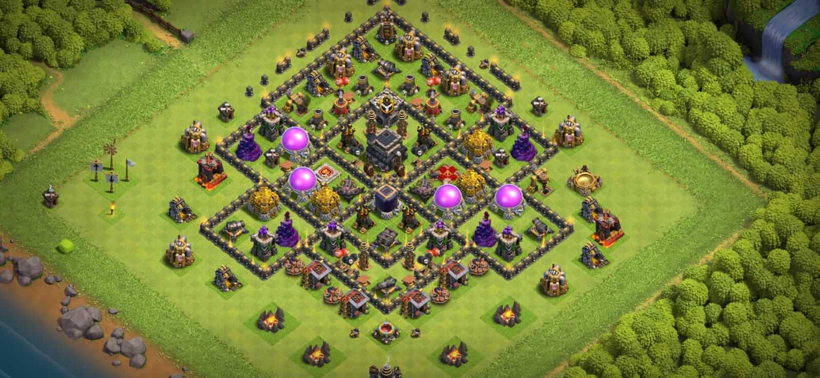 40+ Best TH9 Defense Base Links (2023) Copy Trophy Pushing Layouts ...
