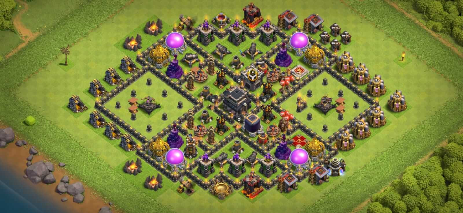 40+ Best TH9 Defense Base Links (2023) Copy Trophy Pushing Layouts ...