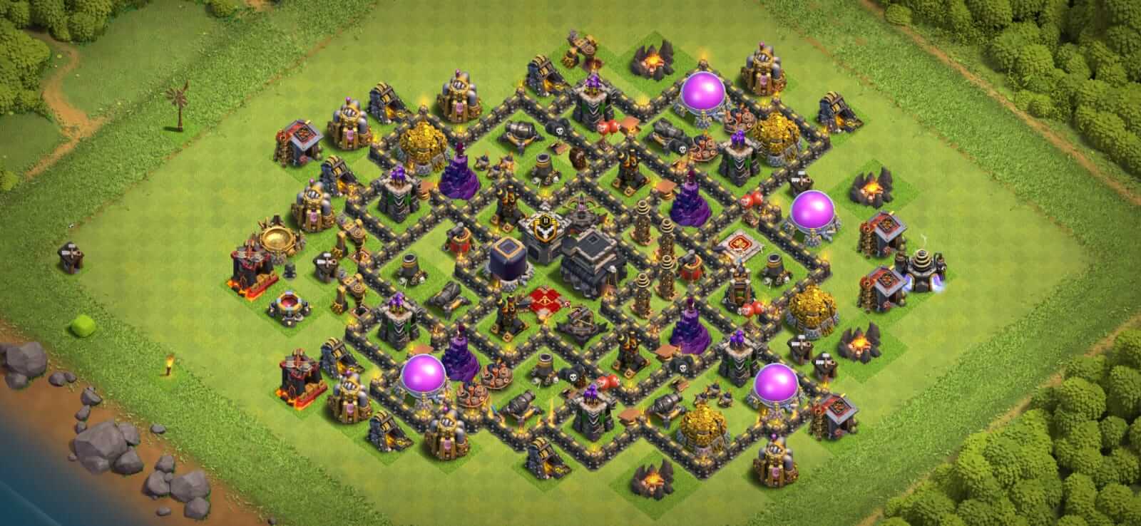 40+ Best TH9 Defense Base Links (2023) Copy Trophy Pushing Layouts ...