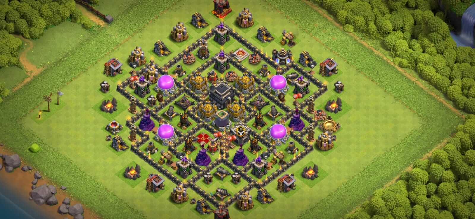 50+ Best TH9 Farming Base Links (2023) Copy Layouts of Anti Everything ...