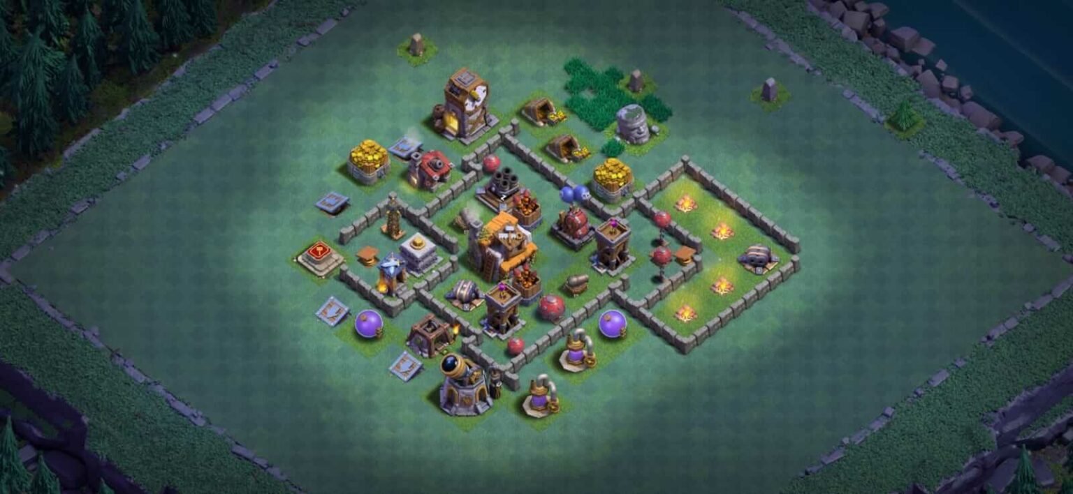 50+ Best Builder Hall 5 Base Designs (2023) Links to Strongest BH5 ...