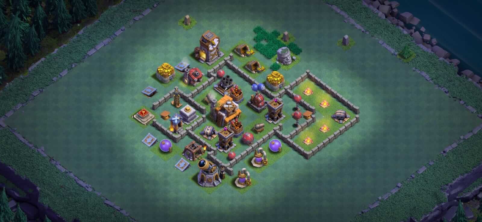 50+ Best Builder Hall 5 Base Designs (2023) Links to Strongest BH5 ...