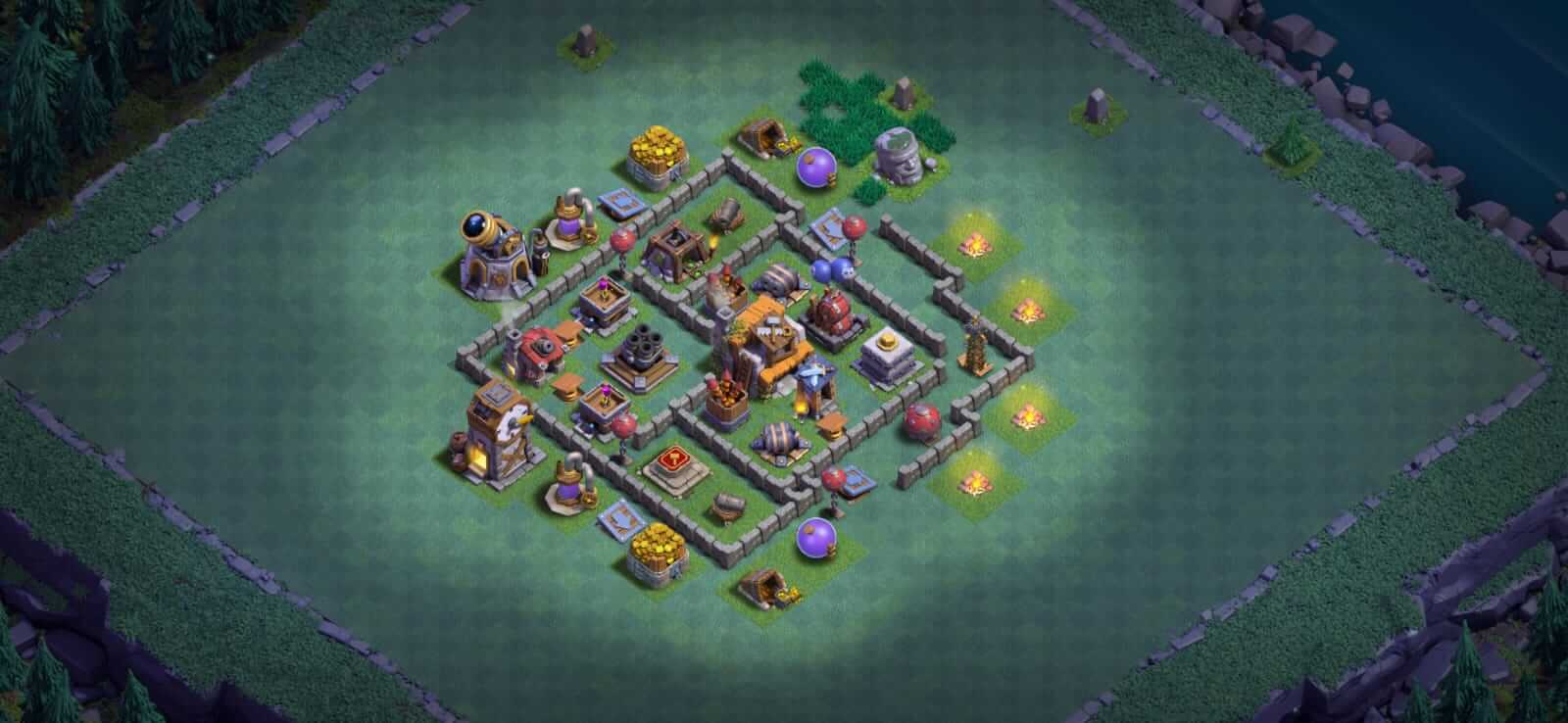 50+ Best Builder Hall 5 Base Designs (2023) Links to Strongest BH5 ...