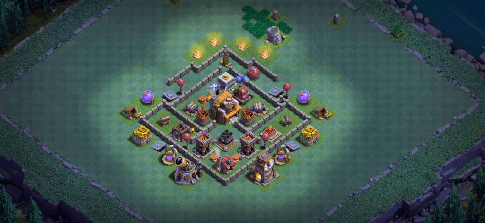 50+ Best Builder Hall 5 Base Designs (2023) Links to Strongest BH5 ...