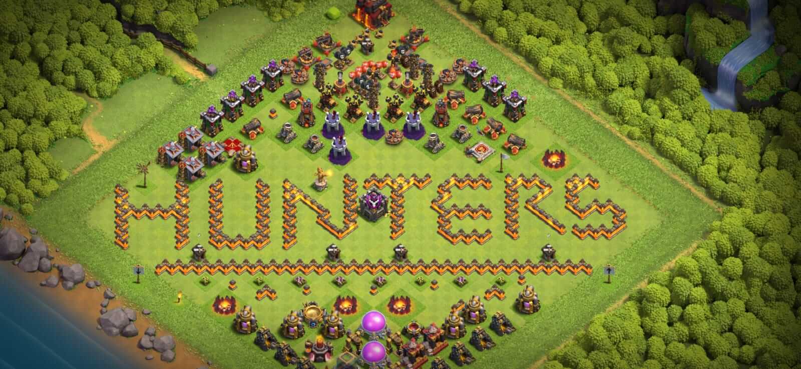 50+ Best TH10 Troll Base Designs With Links (2023) Clash of Clans Funny ...