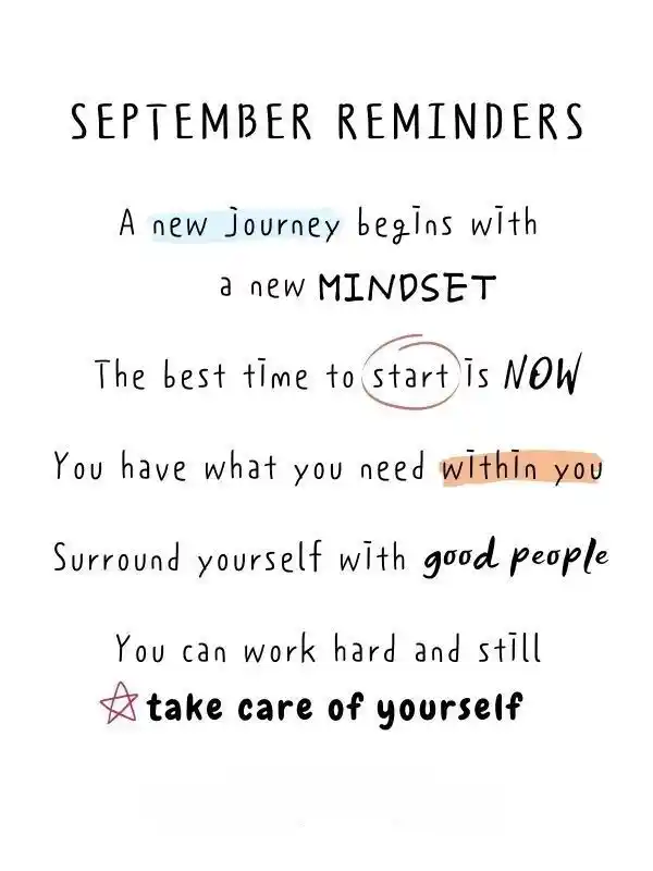 69 Inspiring Hello September Quotes 2025: Welcoming the Month with ...