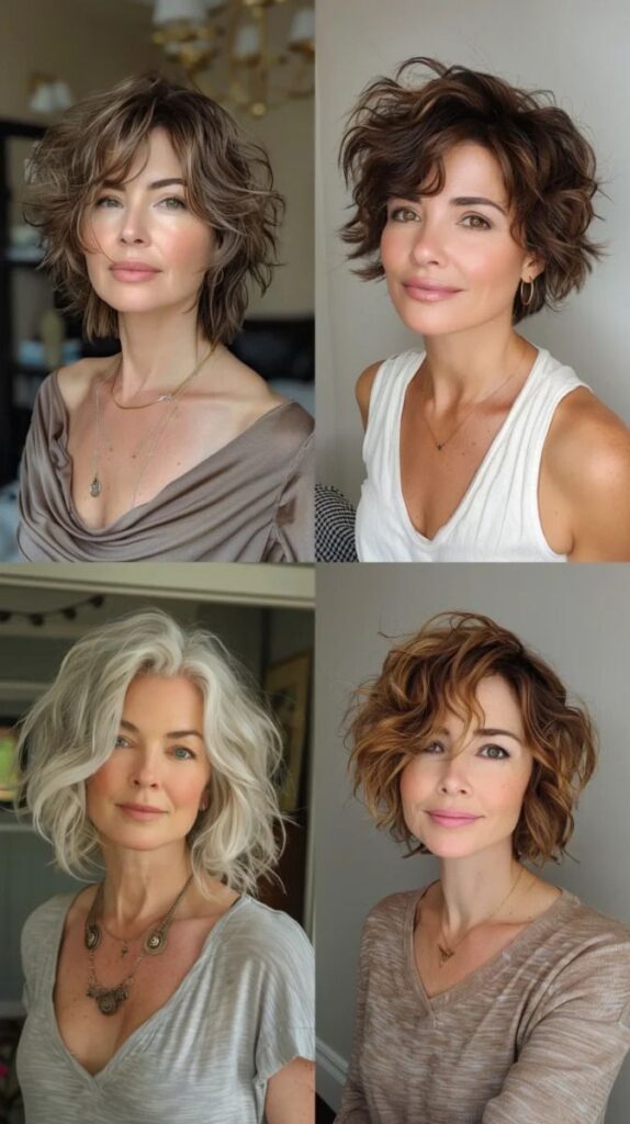 137 Low Maintenance Wavy Hairstyles for Women Over 40: Perfect Looks ...