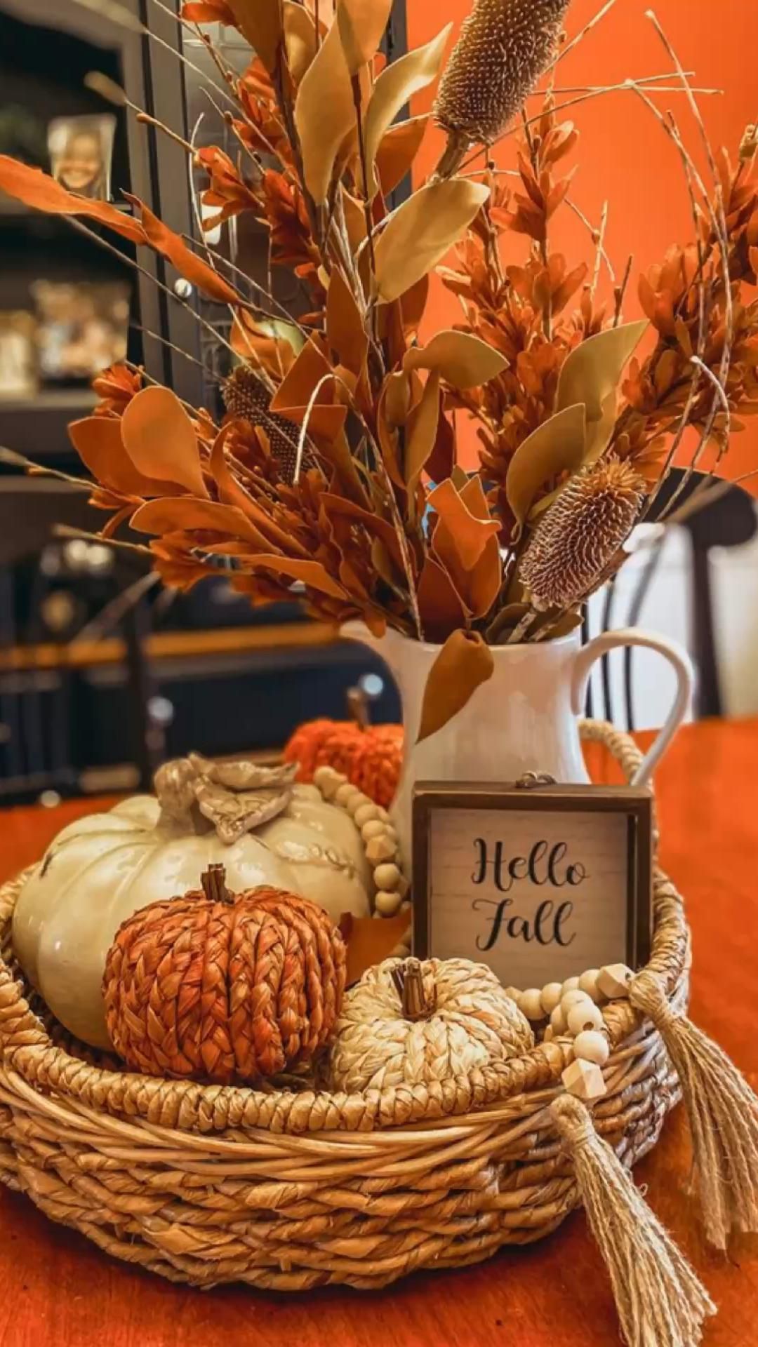152 Elegant Fall Coffee Table Decor Ideas 2025: Perfect Trays for ...