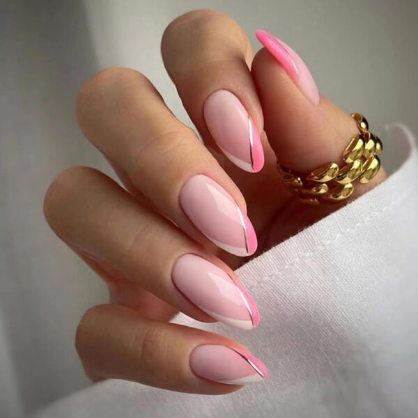 Different Color Pastel Nails: 104 Trendy Ideas for Acrylic, French Tips ...