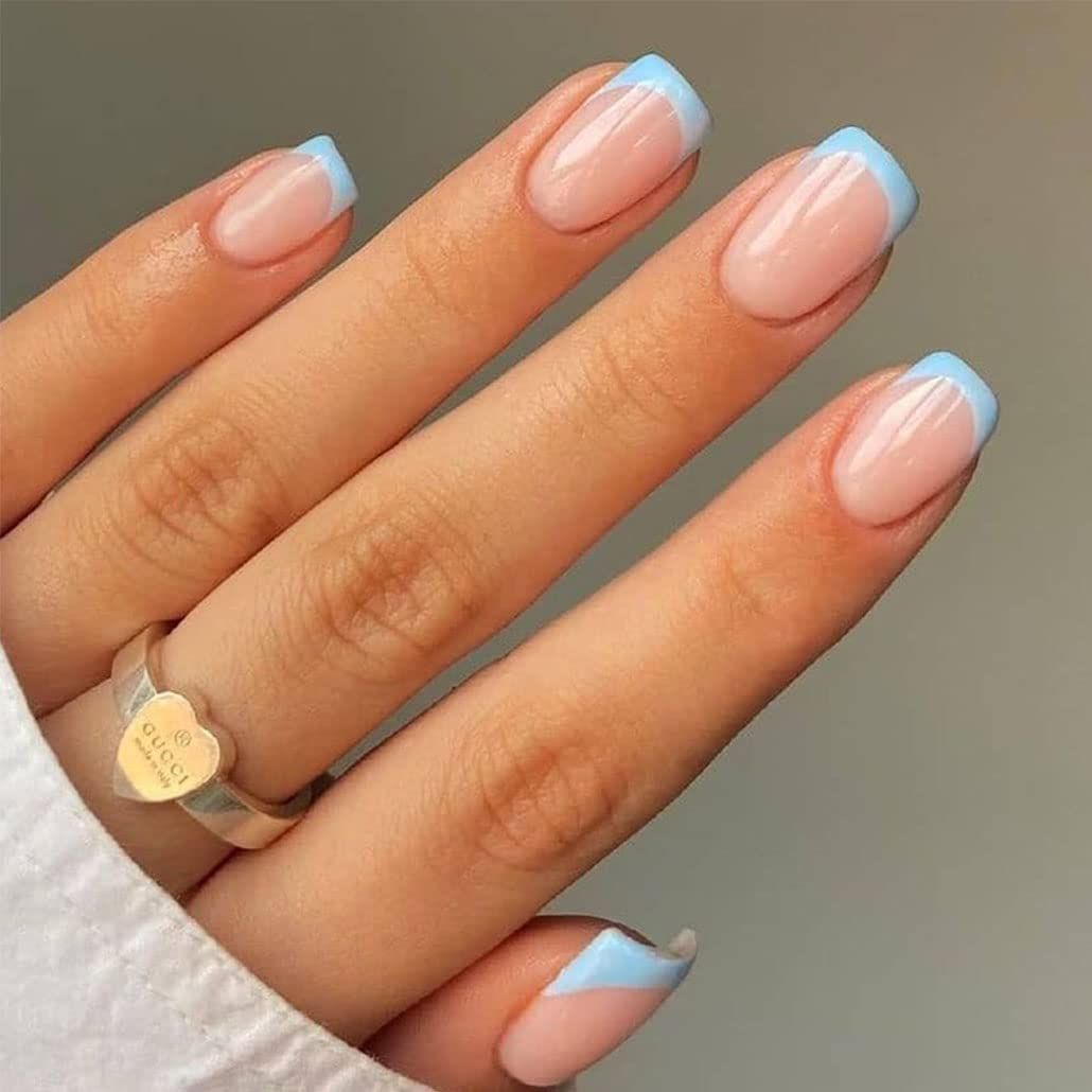 Different Color Pastel Nails: 104 Trendy Ideas for Acrylic, French Tips ...