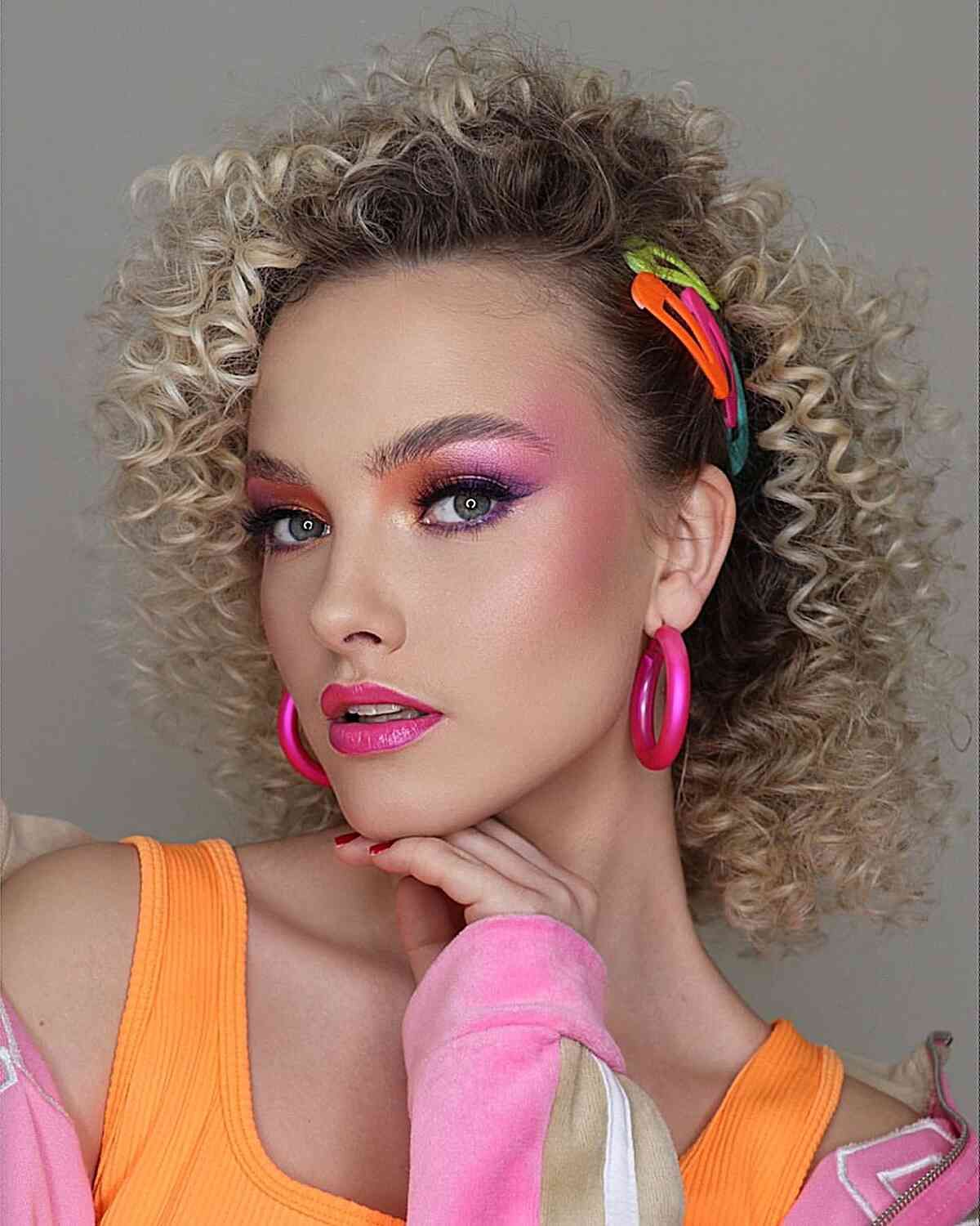 103 Fabulous Disco Hairstyles: 70s Curly, Short Hair, Ponytails ...