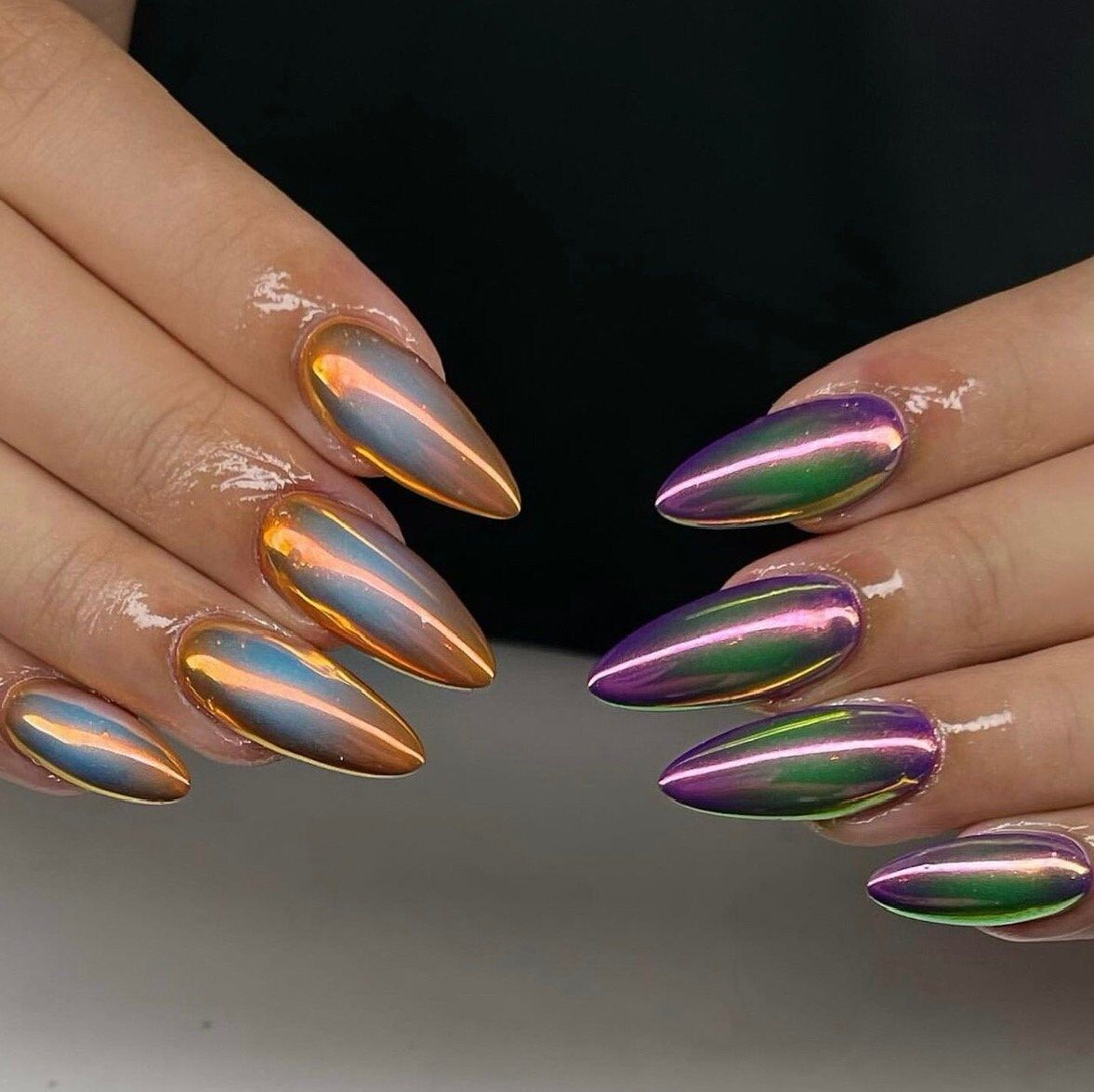 95+ Unique Acrylic Nails: Short, Medium, Pink, Red, and Black Designs ...