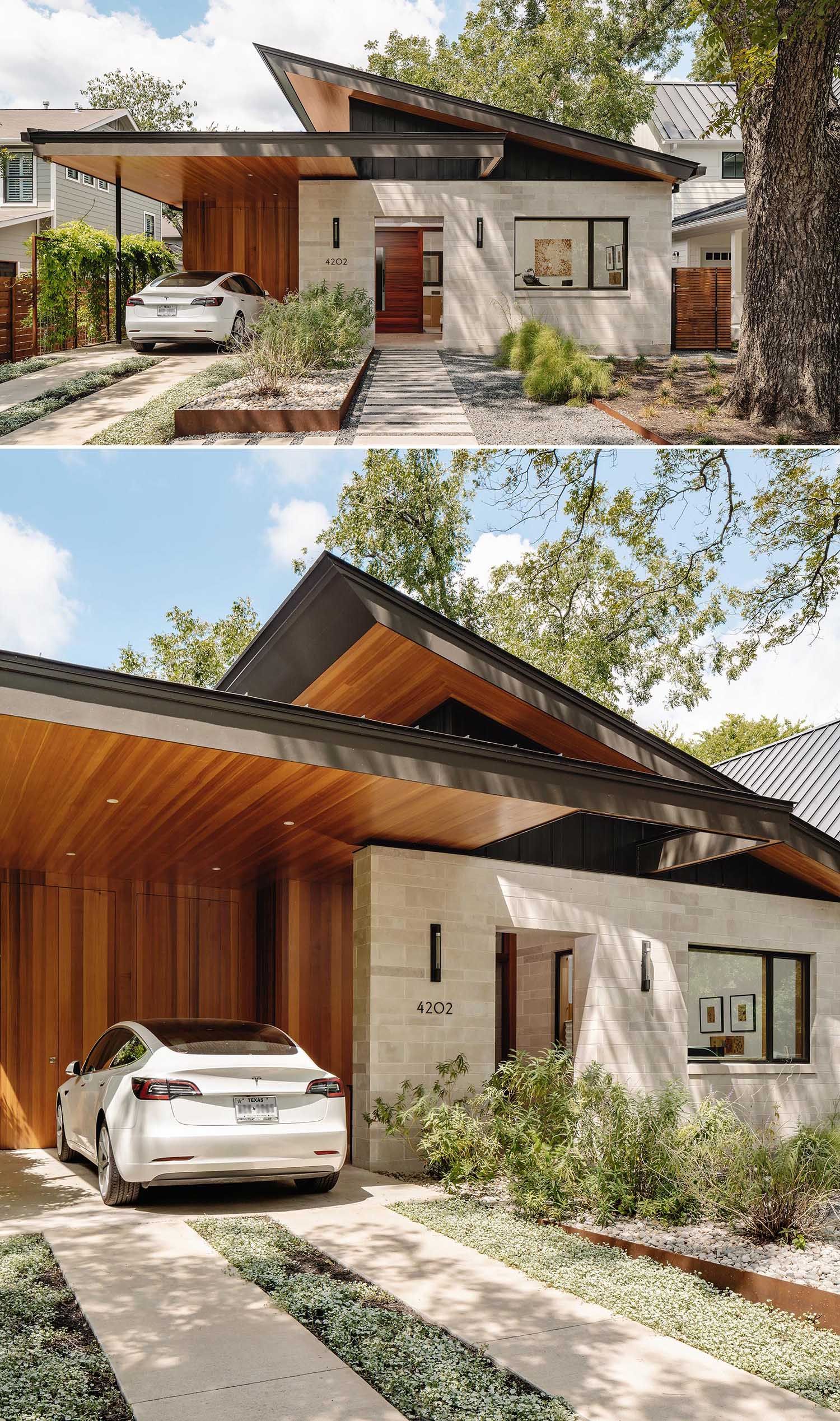 78+ Best Modern Driveway Designs 2025: Paving, Gates & Circular Layouts ...
