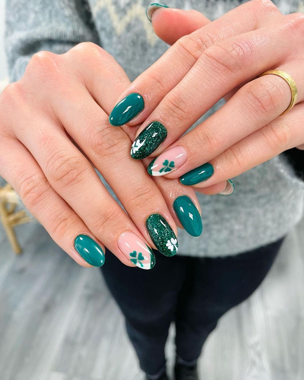 71+ St. Patrick’s Day Nails 2025 – Trendy, Simple & Classy Nail Ideas ...